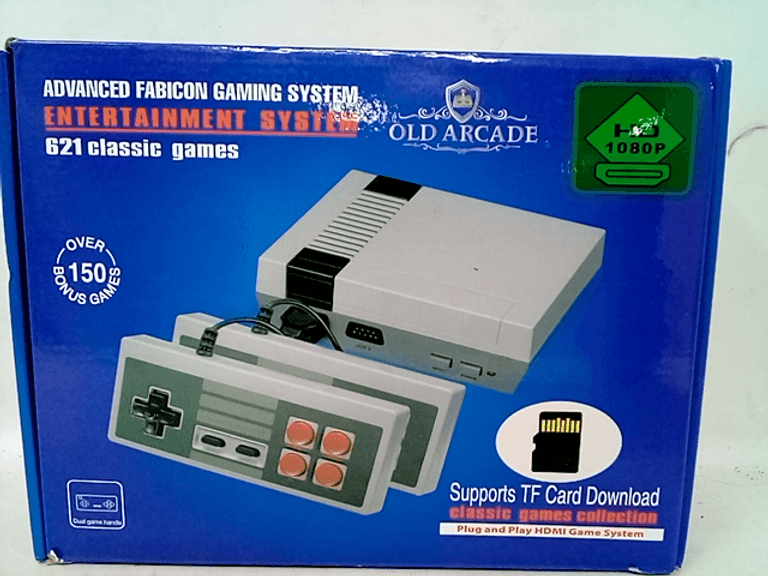 Old Arcade Advanced Fabicon Gaming System - 621 Classic Games - Dutch Goat