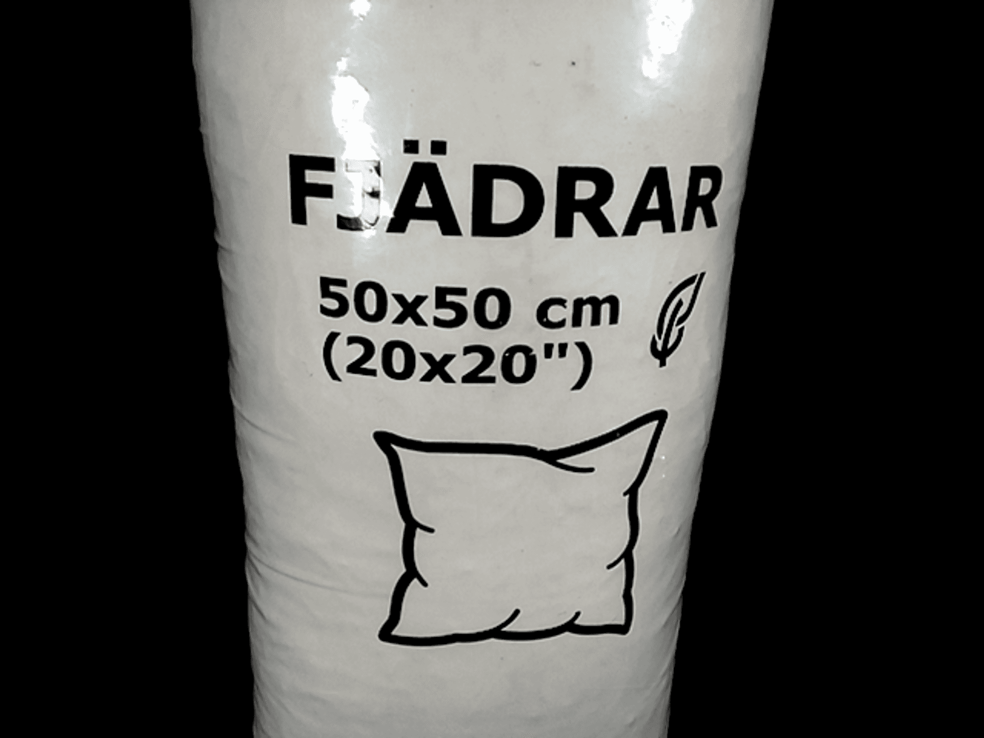 Ikea 20 x 20 Fjadrar Duck Feather Filled Inner Cushion Dutch Goat