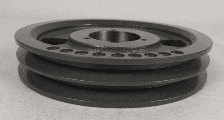 Power Drive 2-PDB5V-90 V-Belt Pulley Sheave 2 Groove QJ29, Dark Gray ...