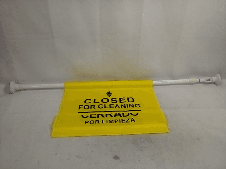 Tough Guy "Closed for Cleaning" Door Barricade Sign - Dutch Goat