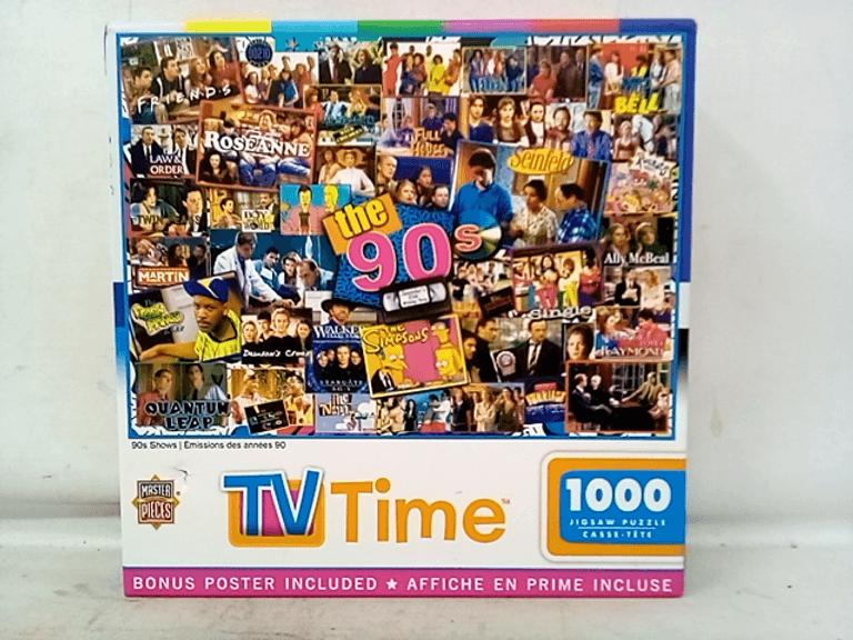 Master Pieces TV Time The 90s Jigsaw Puzzle 1000 Pcs - Dutch Goat