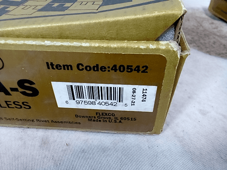 Flexco Srb Steel Self Setting Rivets (box Of 250) 4 Flexco SRC-2M R5 ...