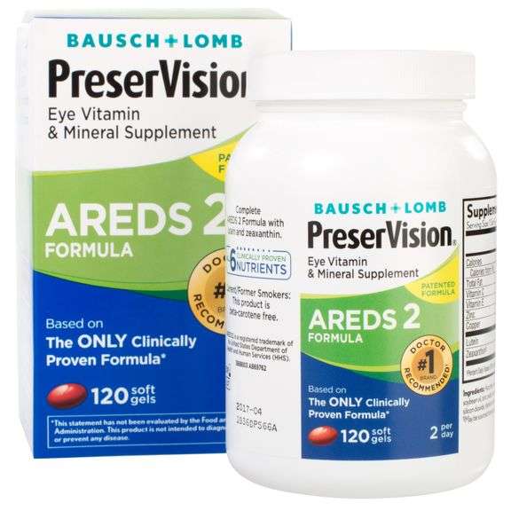 PreserVision AREDS 2 Formula + Multivitamin Eye Vitamin & Mineral Supplement - Dutch Goat