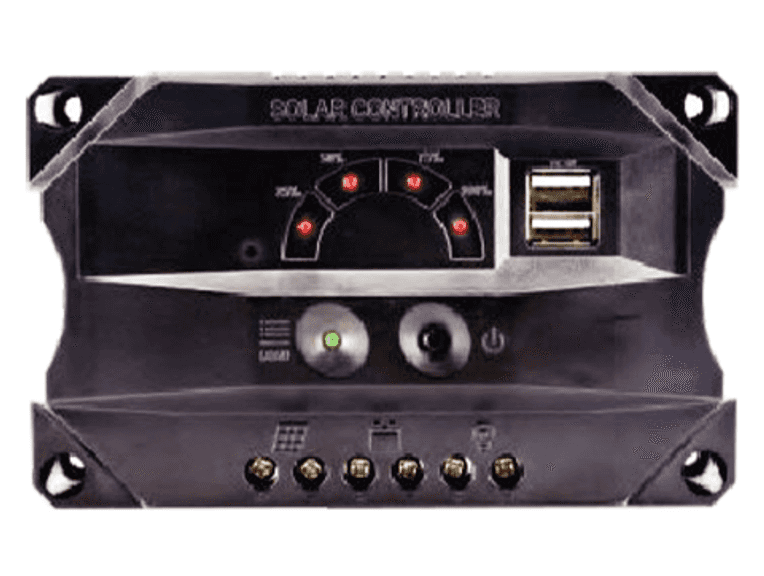 Solarland NR Series 20A 12/24VDC PWM Solar Charge Controller With USB ...