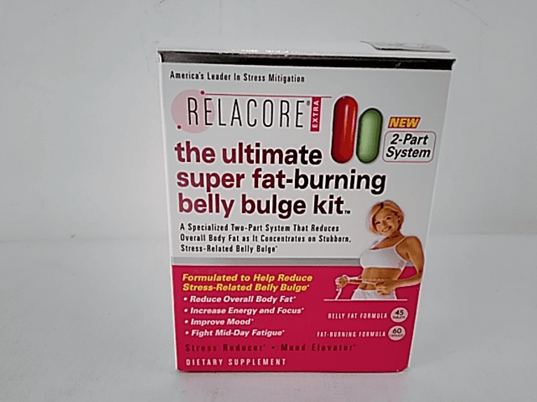 Relacore The Ultimate Super Fat-Burning Belly Bulge Kit 2 Part System ...