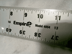 Empire Level 4004 4ft. Empire Straight Edge Ruler - Dutch Goat