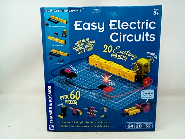Thames & Kosmos, Easy Electric Circuits Science Kit, Learning Toy For ...
