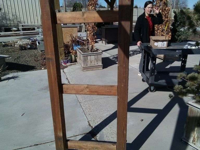 Large Wooden Arch - Approx. 7' Tall - Dutch Goat