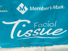 Member's Mark Facial Tissue 12 Boxes 2-Ply Over 1900 Sheets Unscented ...
