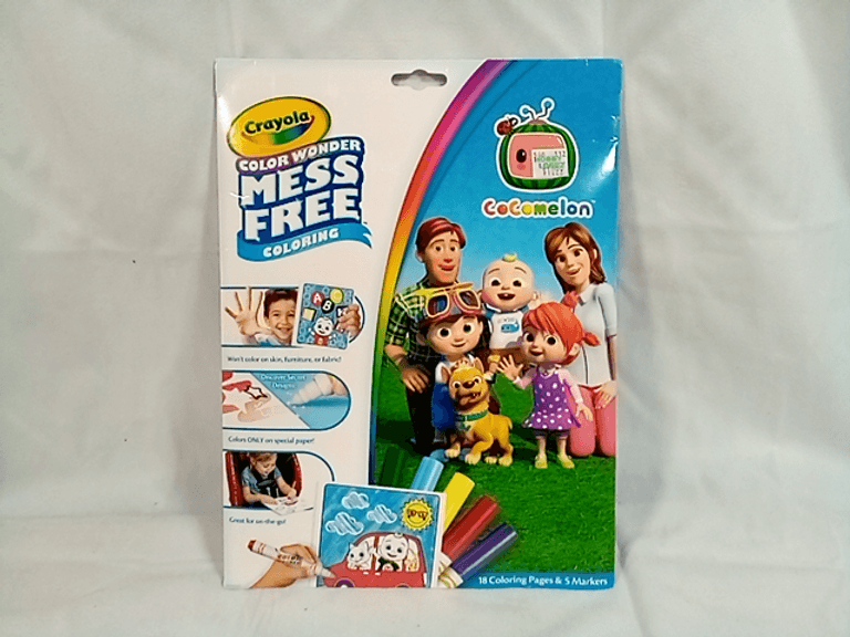 Assortment of 3 - Crayola Color Wonder Mess Free Coloring Set & Crayola ...
