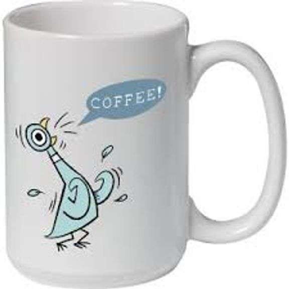 Demco Upstart Mo Willems Pigeon Mug - Dutch Goat