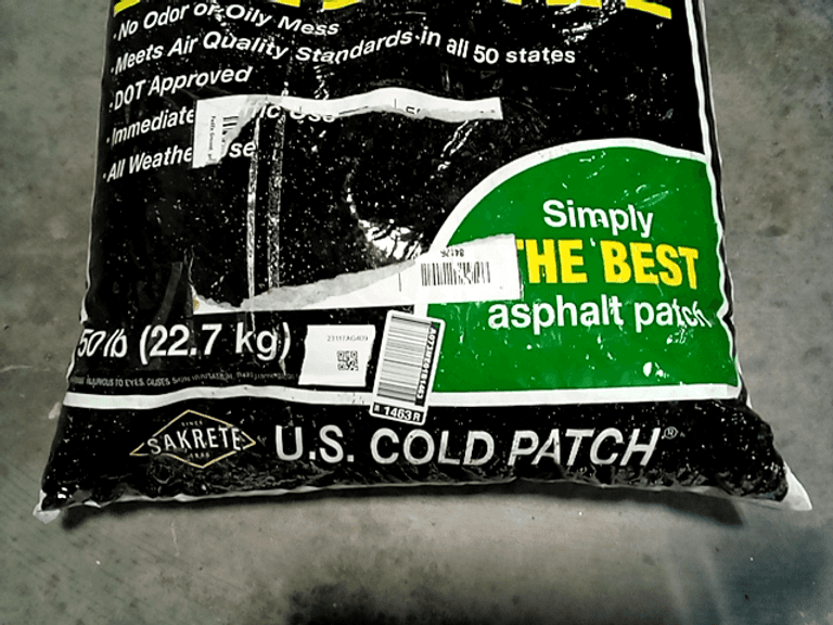 Sakrete U.S. Cold Patch Permanent Pothole Repair 50lb Bag - Dutch Goat