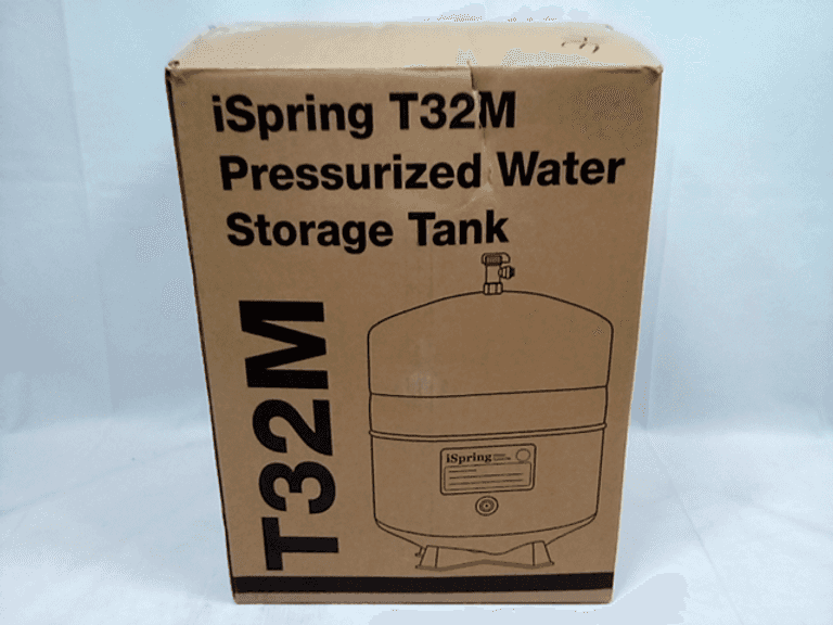 Spring T32M Pressurized Water Storage Tank with Ball Valve for Reverse Osmosis - Dutch Goat