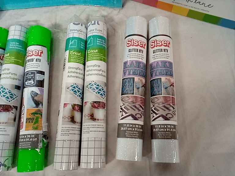 Assortment of 14 - Circuit Heat Transfer Vinyl, And Craft Paper - Dutch ...
