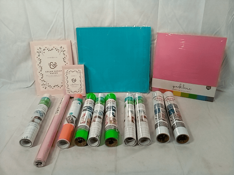 Assortment of 14 - Circuit Heat Transfer Vinyl, And Craft Paper - Dutch ...