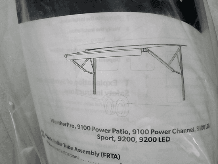Dometic WeatherPro 9100 Power Patio Awning - Dutch Goat