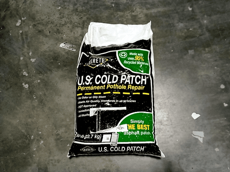 Sakrete U.S. Cold Patch Permanent Pothole Repair 50lb Bag - Dutch Goat