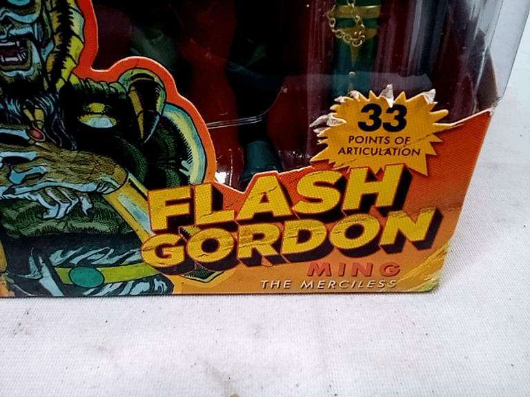 Flash Gordon Ming The Merciless 7” Scale Action Figure, Multi-Color ...