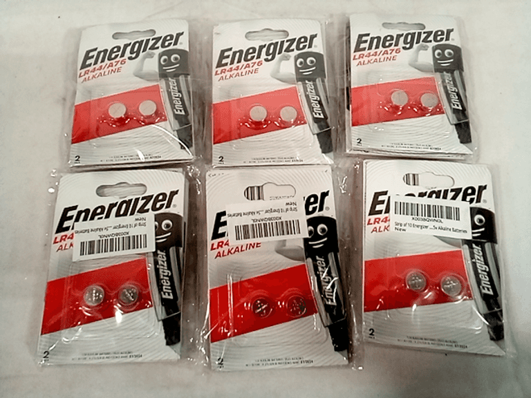 Pack of 6 - Energizer LR44/A76 Alkaline Batteries - 2Pcs/Pack - Dutch Goat