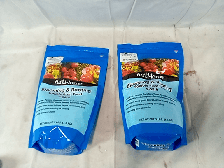 Lot of 2 -Ferti-lome 9-58-8 Blooming Rooting Soluble Dry Plant Food ...