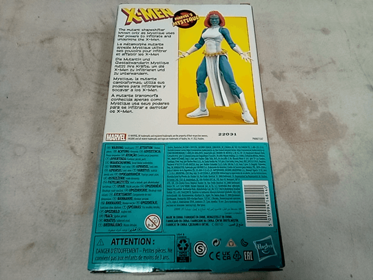 Hasbro Marvel Legends X-Men Animated Series Mystique 6" Action Figure ...