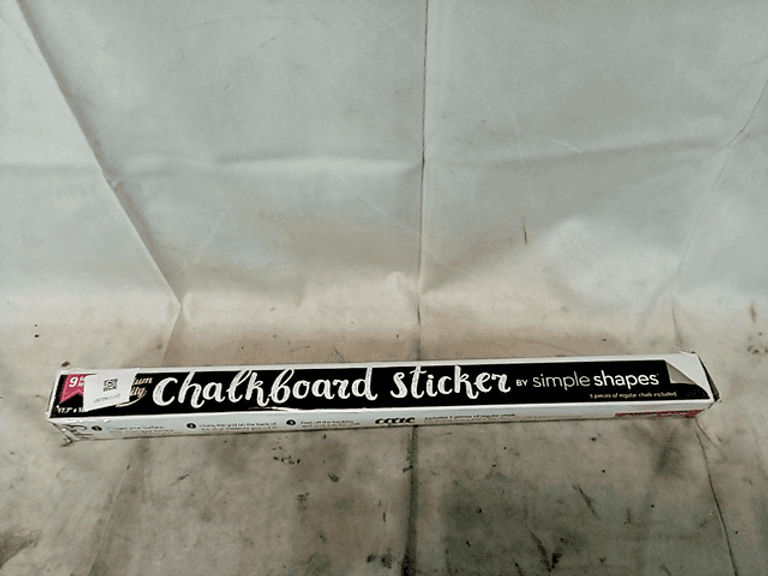 Simple Shapes Chalkboard Contact Paper 9 Feet Roll - Dutch Goat