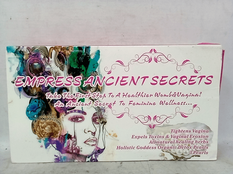 Empress Ancient Secrets 3 Pearls For Healthier Womb & Vagina - Dutch Goat