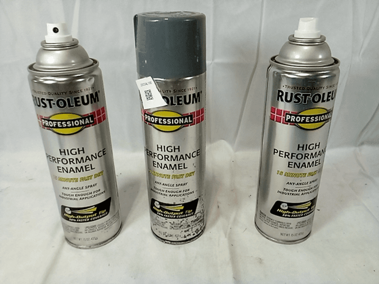 Lot of 3 - Rust-Oleum 7587838, Dark Machine High Performance Enamel ...