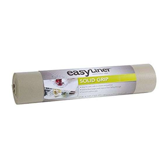 Duck Brand EasyLiner Shelf Liner, 12"x7' Taupe 6-Pack - Dutch Goat