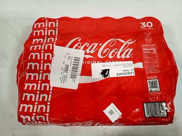 Mini Coca-Cola Original Taste, 30 Cans/7.5oz - Dutch Goat
