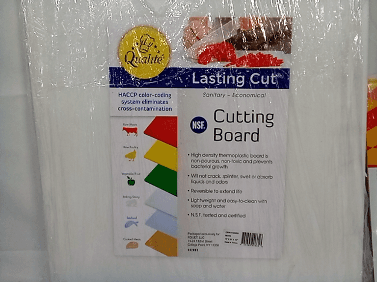 Qualite Lasting Cut Cutting Board & Jumbo 2023 Calendar, Multi-Color ...