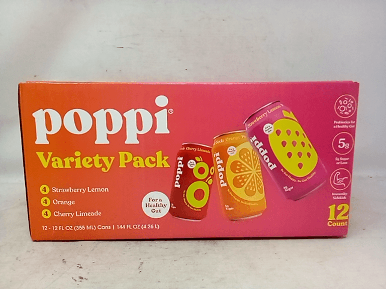 Poppi Variety Pack, 12 Oz, 12-count - Dutch Goat