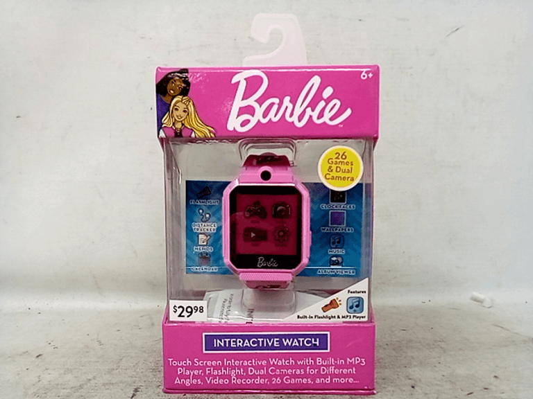 Barbie Educational Learning Touchscreen Smart Watch Toy, Pink, Multi ...