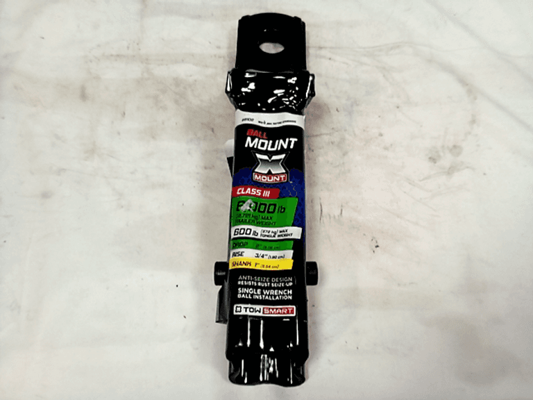 TowSmart Class III Hitch Ball X Mount X, 2" Drop 3/4" Rise 1" Shank ...