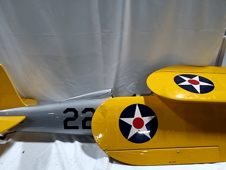 US Army Air Corps Die-Cast Model RC Plane, Multi-Color - Dutch Goat