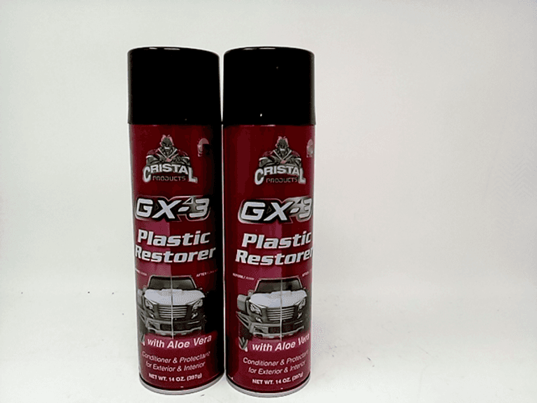 Lot of 2 Cristal Products GX-3 Plastic Restorer - Dutch Goat