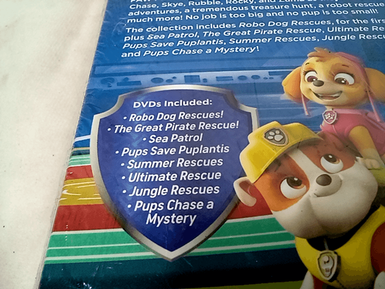 PAW Patrol: PUP-Tastic! 8 DVD Collection, Multi-Color - Dutch Goat