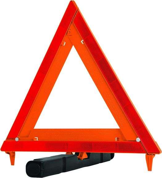 Roadside Reflective Warning Plastic Safety Triangle - Dutch Goat