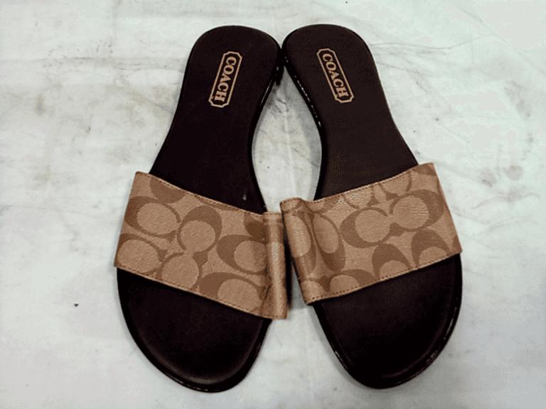 Coach Flat Sandals - Dutch Goat