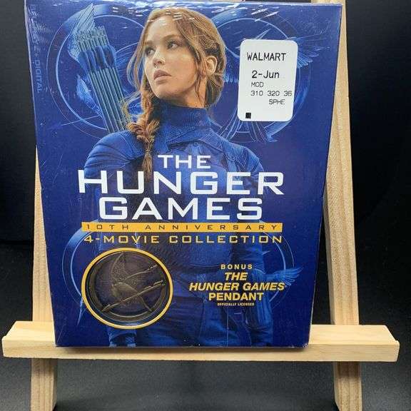 Hunger Games 10th Anniversary Collection With Pendant, Blu-Ray ...