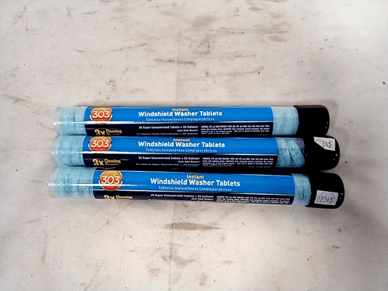 Lot of 3 - 303 Products TOT230395-1, Windshield Washer Tablets, 25 ...