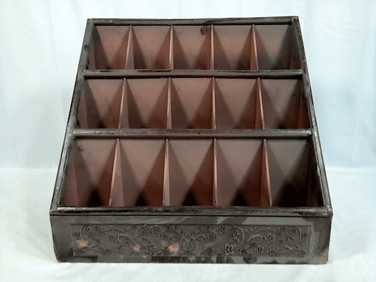 Antique Design Wooden Incense Display Rack, Brown, Multi-Color - Dutch Goat