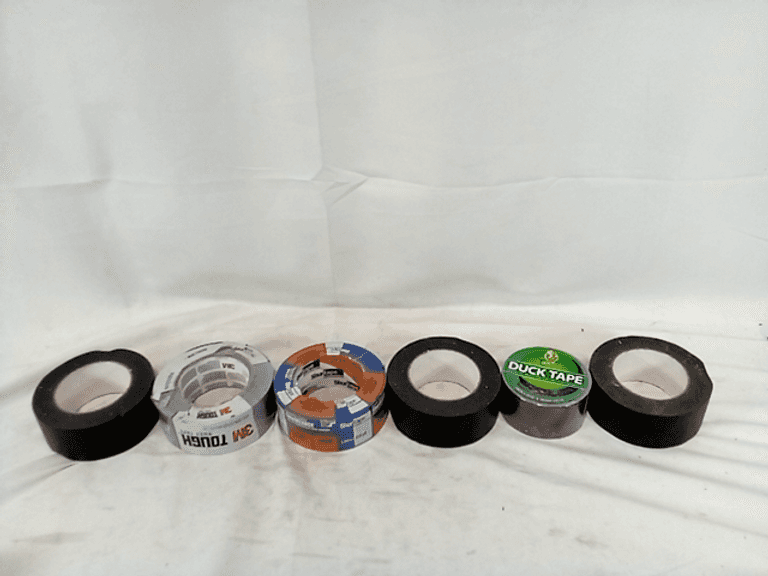 Assortment of 6 - Tape Rolls - Assorted Colors, Brands, Sizes - Dutch Goat