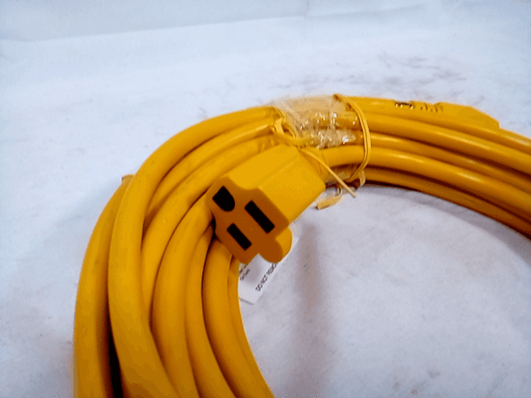 Heavy Duty Industrial High Speed Clipper Extension Cord, Yellow - Dutch ...