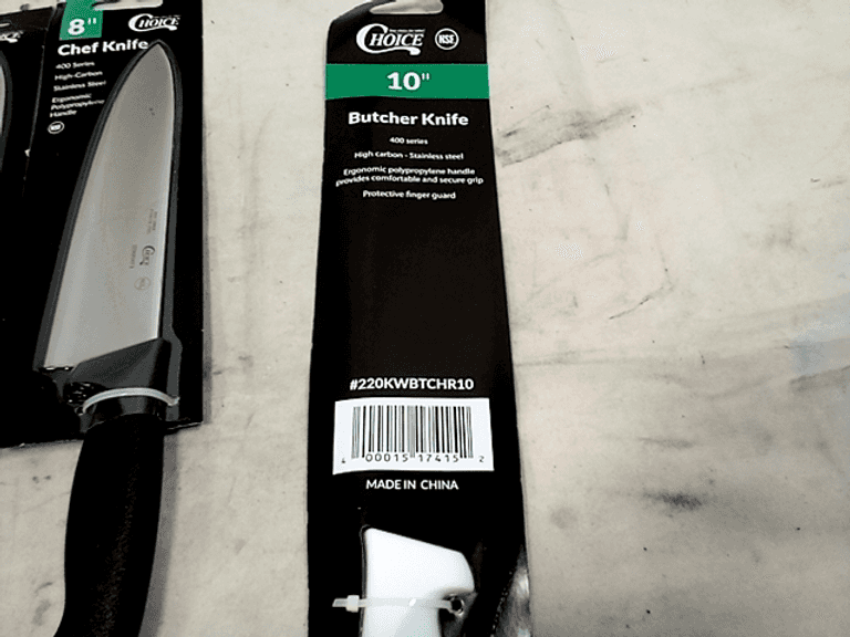 Choice 10" Butcher Knife & 8" Chef Knife, Multi-Color - Dutch Goat