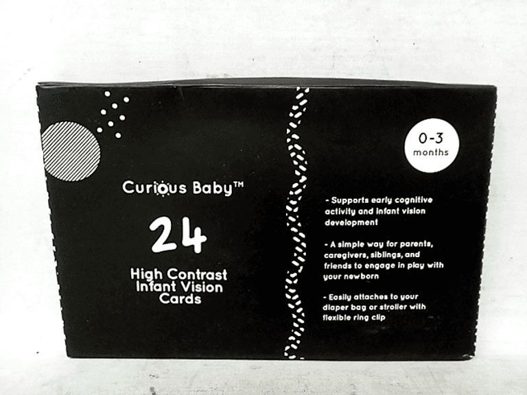Curious Baby, High Contrast Expansion Pack, 24 High Contrast Infant ...