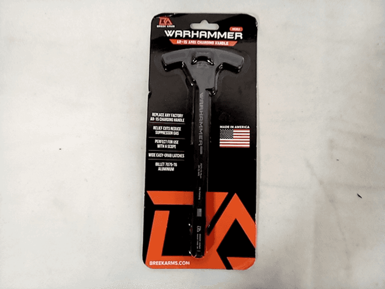 Breek Arms Warhammer Mod 2 AR-15 Ambidextrous Charging Handle, Black ...