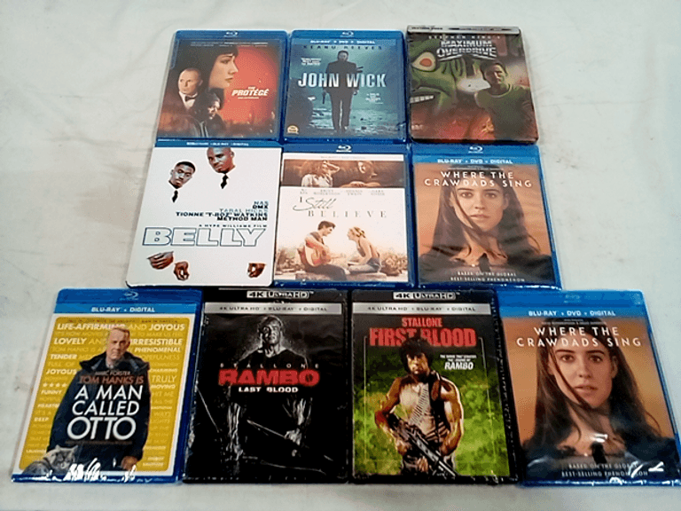 Assortment of 10 - Blu-Ray|Digital|4K Ultra HD Movies - Dutch Goat