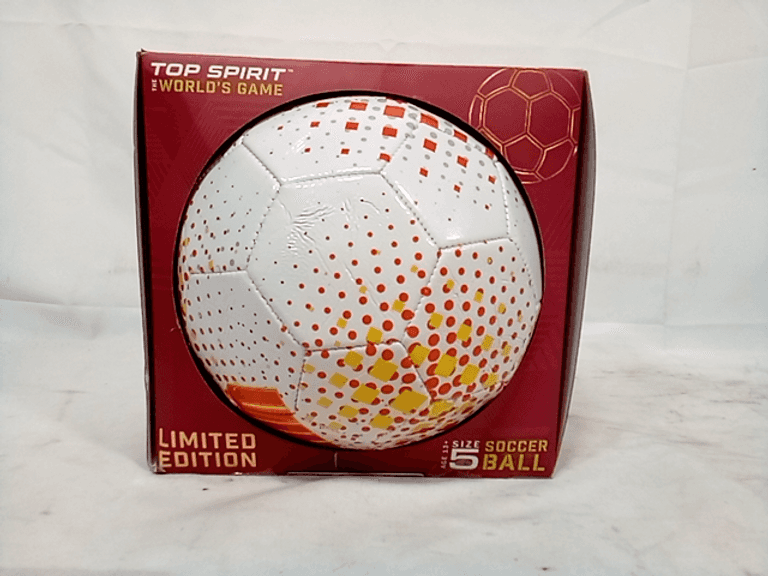 Top Spirit The World's Game Limited Edition Soccer Ball Size 5, Age 13 ...