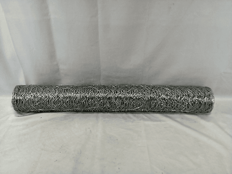 Heavy Duty Galvanized Steel Metal Wire Fence Roll, Silver - Dutch Goat